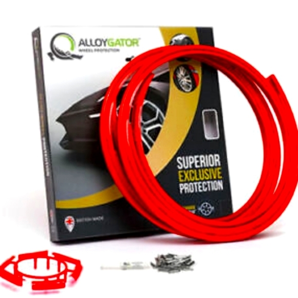 BMW | Other | Alloygator Wheel Protector Red Rims Tesla Bmw Honda ...
